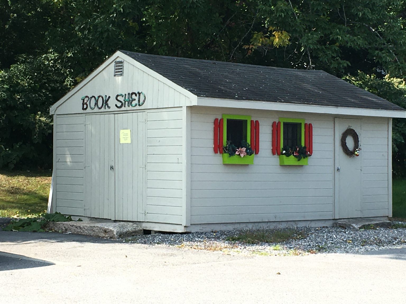 The Book Shed is Full – Bridgton Public Library