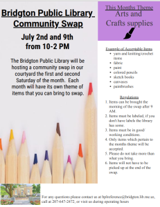 Bridgton Public Library – A 21st century community resource