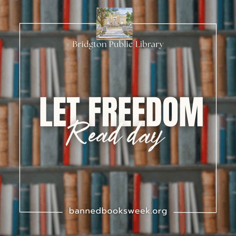 Let Freedom Read Day- Banned Book Week at Bridgton Public Library ...